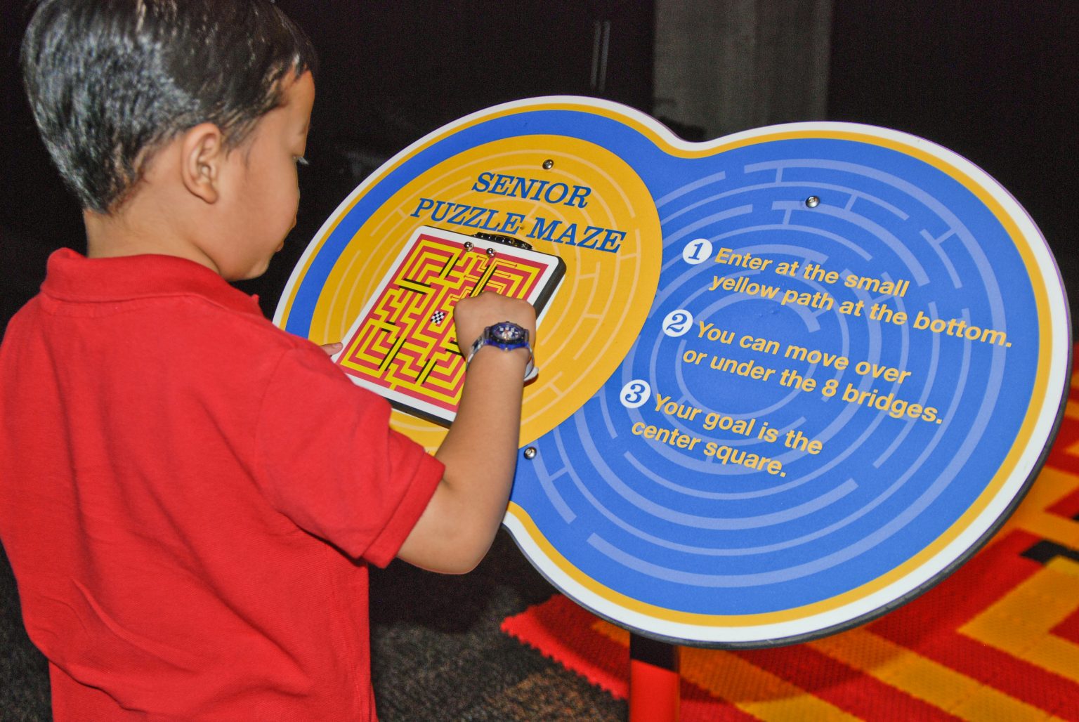 Mazes & Brain Games Exhibit at Halifax Discovery Centre
