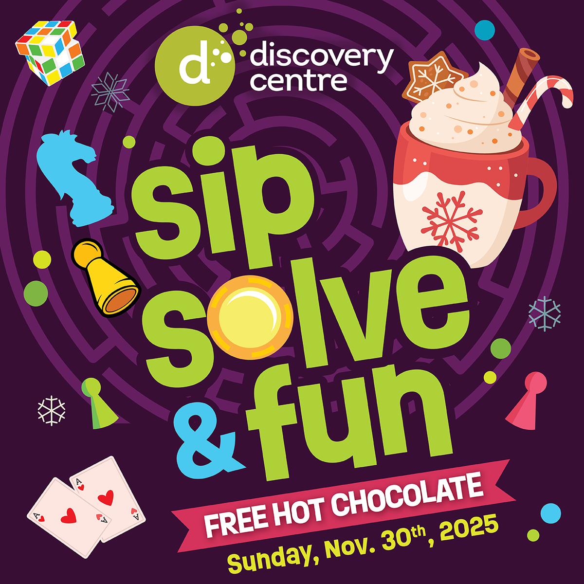 Sip, Solve & Fun - Discovery Centre